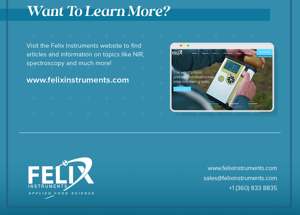 Exploring the Advantages of NIR Spectroscopy in Agriculture: A ...